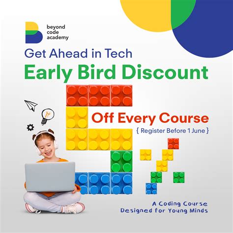5 Off Every Course With Early Bird Beyond Code Academy