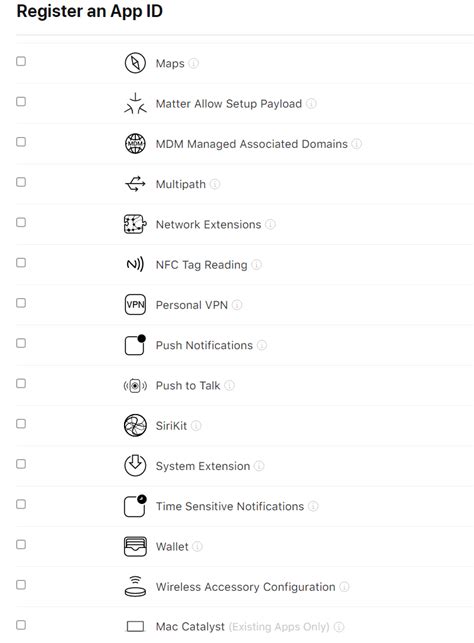 Why Cant I Enable Sign In With Apple For My App Id In The Certificates Identifiers And Profiles