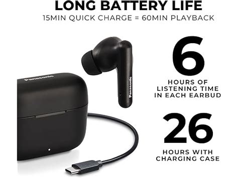 New Panasonic Ergofit True Wireless Earbuds