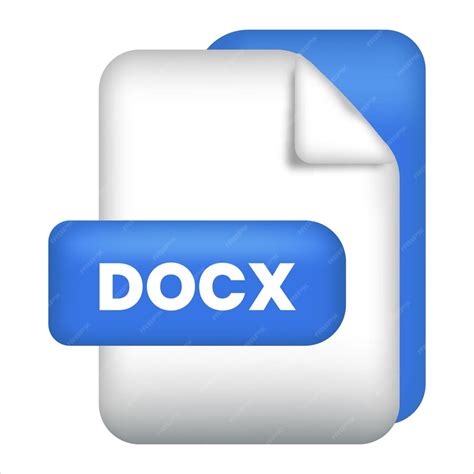 Premium Vector Docx File Icon Docx Label Vector File Format Microsoft Office Word Doc Docx