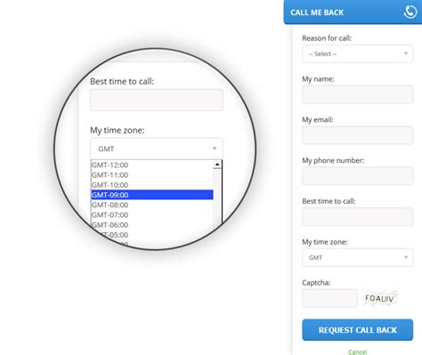 Callback Widget Callback Button Phpjabbers