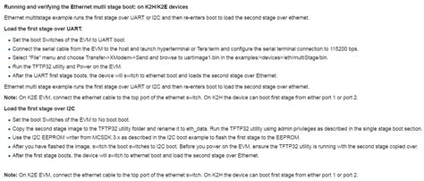 Evmk2ex Procedure To Build Uboot Image And Load It From Tftp Server