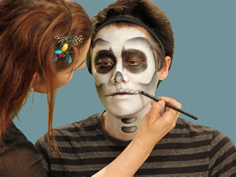 Halloween Makeup Tutorial Skeleton Hgtv