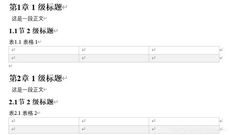 Word 图表按章节自动编号word中图表编号怎么根据章节编号 Csdn博客
