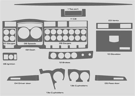 Kenworth W900 Door Parts Diagram And Breakdown