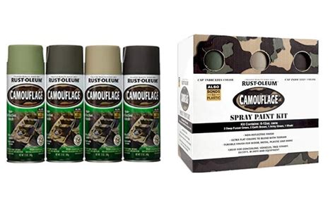 Rust Oleum Specialty Camouflage Spray Pack Ounce Pack Reg Living Rich