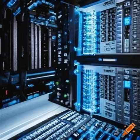 Image Of A Main Server Hub On Craiyon