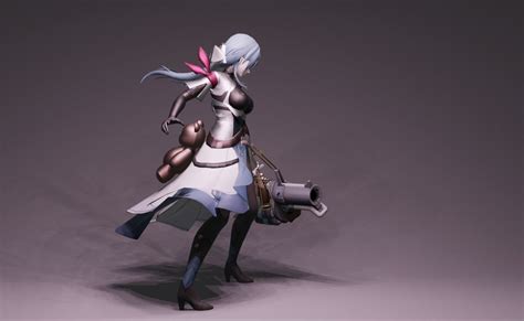 Anime Character Hsr Natasha 3d Model Cgtrader