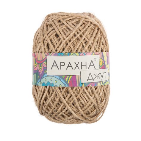 Пряжа ARACHNA "Jute" 100% джут 100 г ± 10 г 90 м купить за 8,97 р. в ...