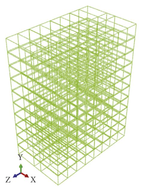 General View Of The Fe Models A Benchmark Model B Reference Model