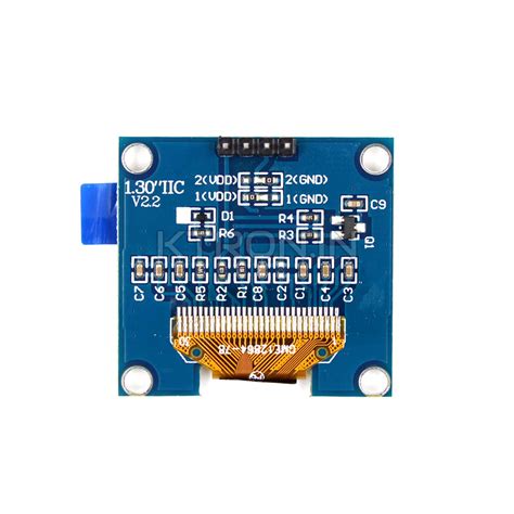 Buy 1 3 Inch Oled Display I2c Iic 128x64 Blue Colour Ktron India