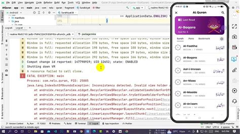 fix index out of bounds exception inconsistency detected invalid view