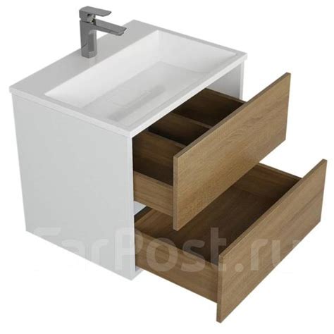 Тумба под раковину для ванной подвесная 60 см 60 0 см 55 0 см 45 0 см новый в наличии Цена