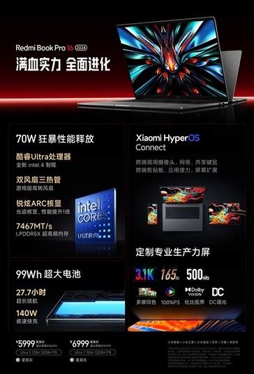 Xiaomi Redmi Book Pro Laptops Launched In Inch And Inch Sizes With Intel Meteor Lake