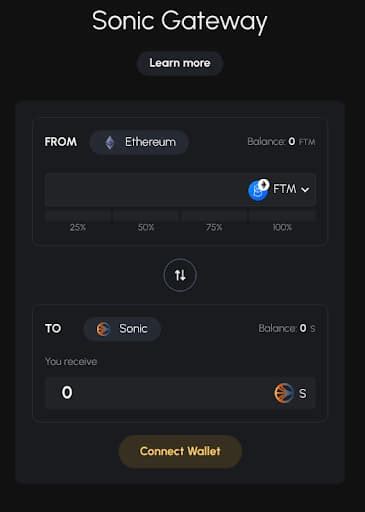 How To Bridge Assets To Sonic News Yourcryptolibrary