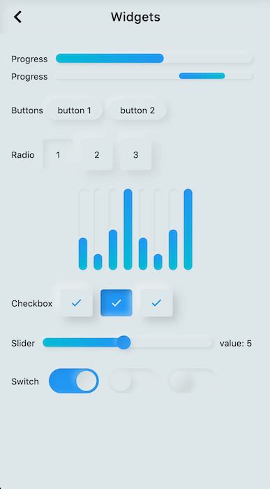 A Complete Neumorphic Ui Kit For Flutter Free Flutter Source Code