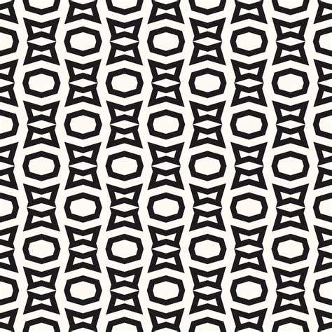 Premium Vector Vector Geometric Abstract Seamless Monochrome Pattern Texture Repeating Background