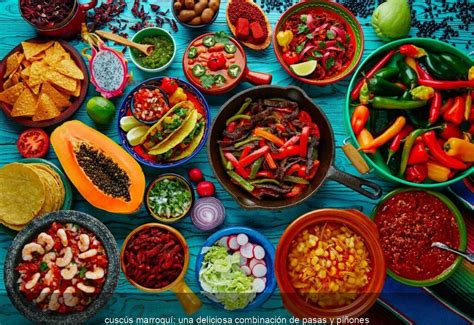 cuscús marroquí una deliciosa combinación de pasas y piñones Viajar a Marruecos