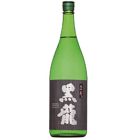 黑龍酒造 Crystal Dragon 大吟釀 1800ml 士盟有限公司、百酒舖｜紅酒、葡萄酒、清酒台北地區批發商