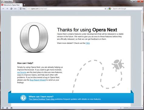 Opera 12 Beta Released Techpowerup