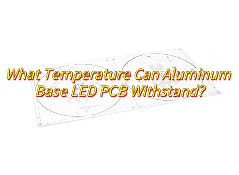 Led Aluminum Base Pcb Led Aluminum Base Pcb Circuit Board Pcb And Mcpcb Best Technology