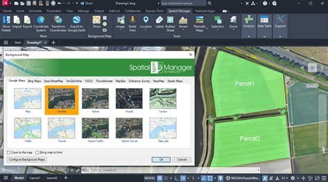 Import Google Earth Objects Into AutoCAD Spatial Manager