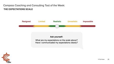 How To Set Your Expectations Scale Compass Coaching And Consulting