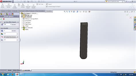 Drop Test Analysis Menggunakan Solidworks 2012