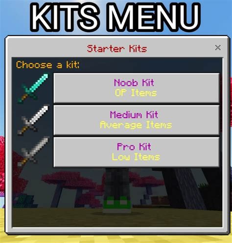 Starter Kits Minecraft Addon