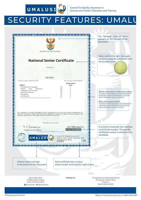 The Importance Of Accurate Information And Obtaining Your Umalusi