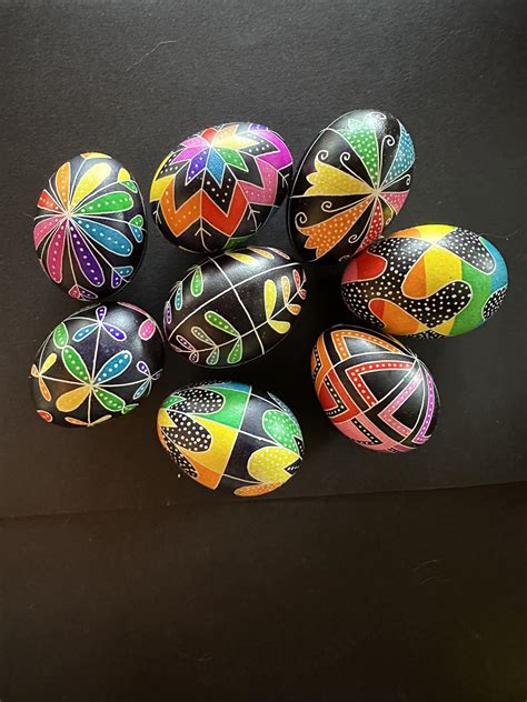 Ukrainian Easter Eggs Pysanky Artist Anna Perun Ukrainian