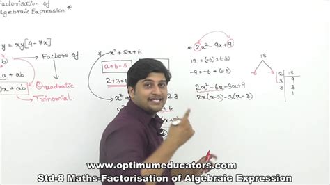 Std 8 Maths Factorisation Of Algebraic Expressions Maharashtra Board Youtube