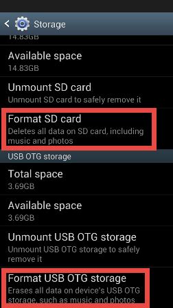 Steps To Format A USB Drive Or Memory Card On Android SanDisk