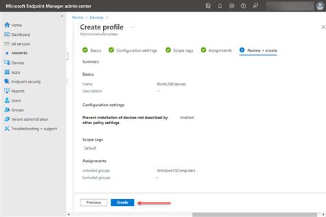 Block The Installation Of Usb Devices On Windows Pcs Using Intune 4sysops