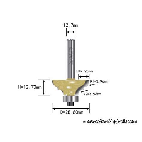 Arden 0807 Classical Ogee Bit For Woodworking Ricocnc Cnc Woodworking Tools Supplier