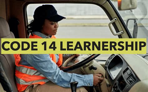 Code 14 Driver Learnership Opportunity In Johannesburg Apply Now Sa