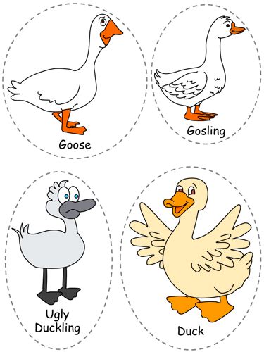Ugly Duckling Activity Sheet