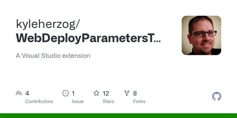 Github Kyleherzog Webdeployparameterstoolkit A Visual Studio Extension