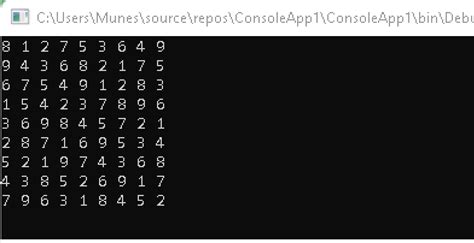 Sudoku Problem Solve In C Sudoku Solver 9x9 In C Dot Net Office