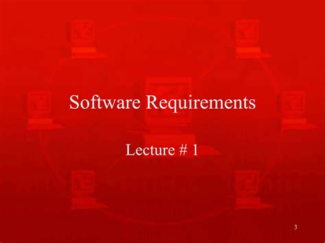 Vu Re Lecture 01 Requirements Engineeringppt Computing Technology