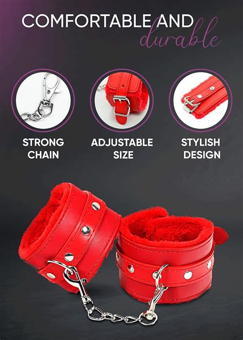 Best Price For Furry Plush Handcuffs Leather Sex Hand Cuffs Adult