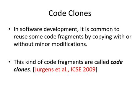 ppt cmcd count matrix based code clone detection powerpoint