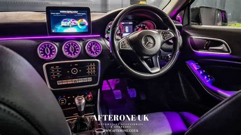 Mercedes A Class Ambient Lighting System Premium Quality