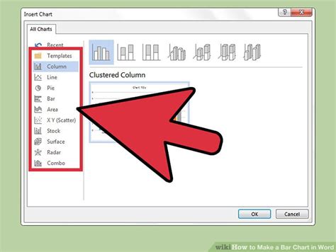 How To Make A Bar Chart In Word With Pictures WikiHow