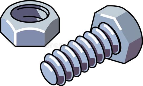 Nuts And Bolts Clip Art Free Vectors Bolts And Nuts 2 Pieces 2