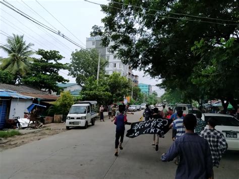 Dvb သာကေတ ကျောင်းသားသမဂ္ဂသပိတ်စစ်ကြောင်းမှ လူငယ် ၁ ဦး ဖမ်းဆီးခံရ