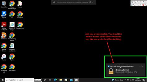 Connecting To The Vpn Using Cisco Anyconnect Secure Mobility Client