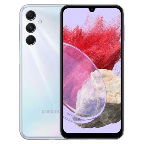Мобилен телефон Samsung Galaxy M34, Dual SIM, 128GB, 6GB RAM, 5G, Prism ...