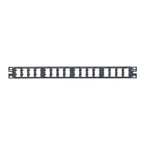 Panduit CPP32WBLY 32 Port Mini Com Faceplate Modular Patch Panel Black