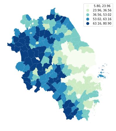 利用Python计算空间局部自相关的方法 大数据 亿速云
